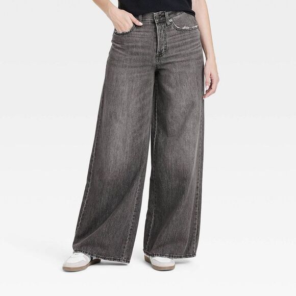 Universal Thread | Jeans | Universal Thread Womens Midrise Super Wide ...